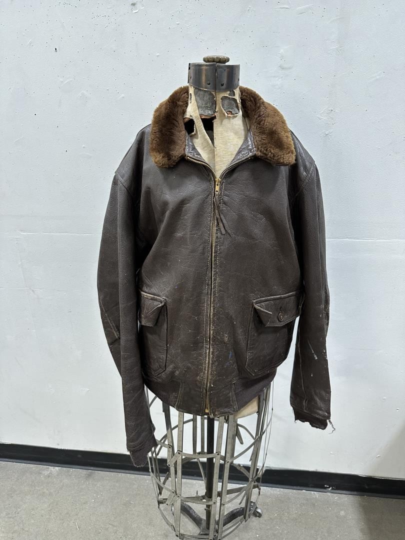 WW2 Carl Maurice Davis USMC G-1 Flight Jacket