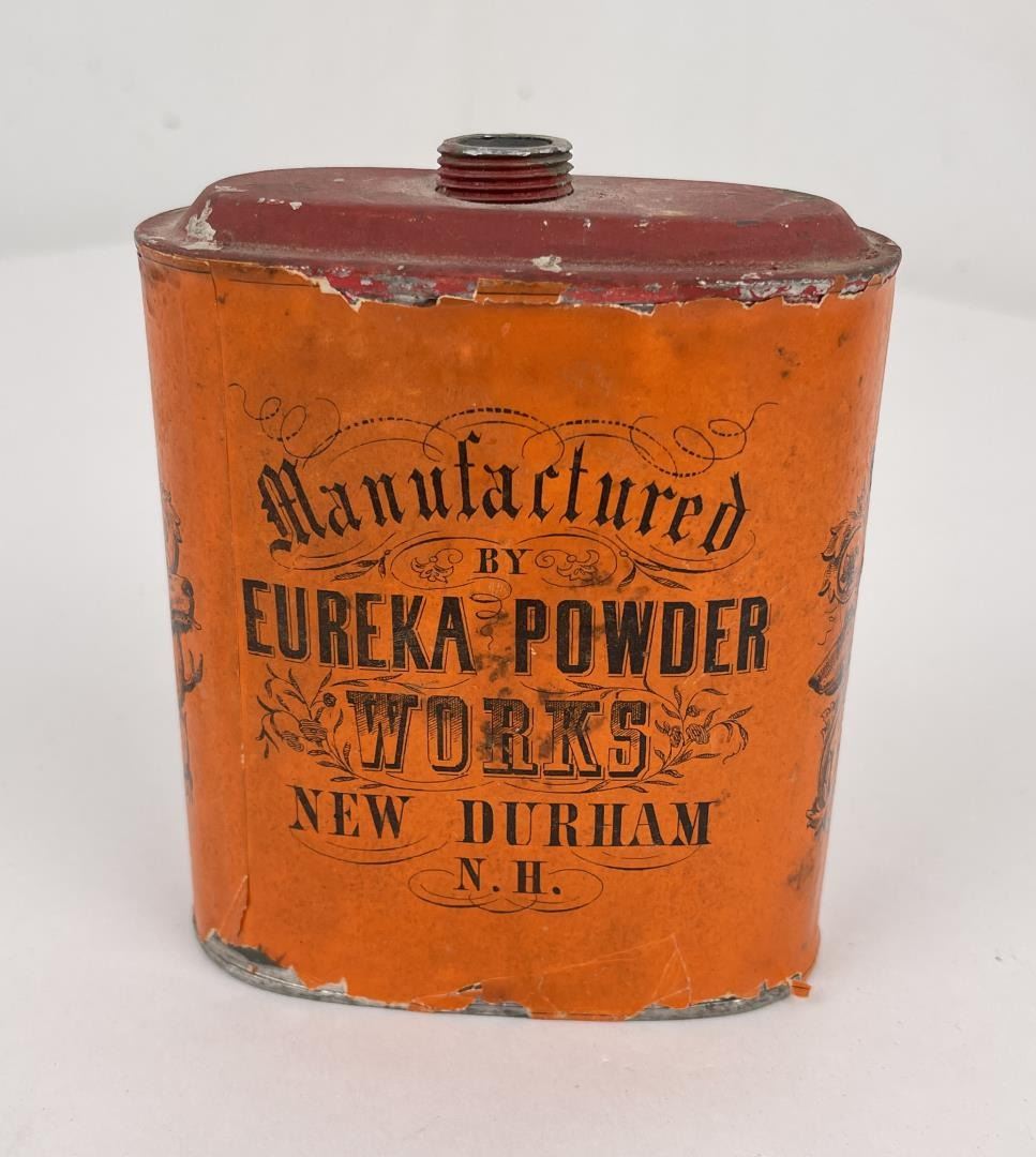Eureka Powder Works Rifle Powder Tin Can