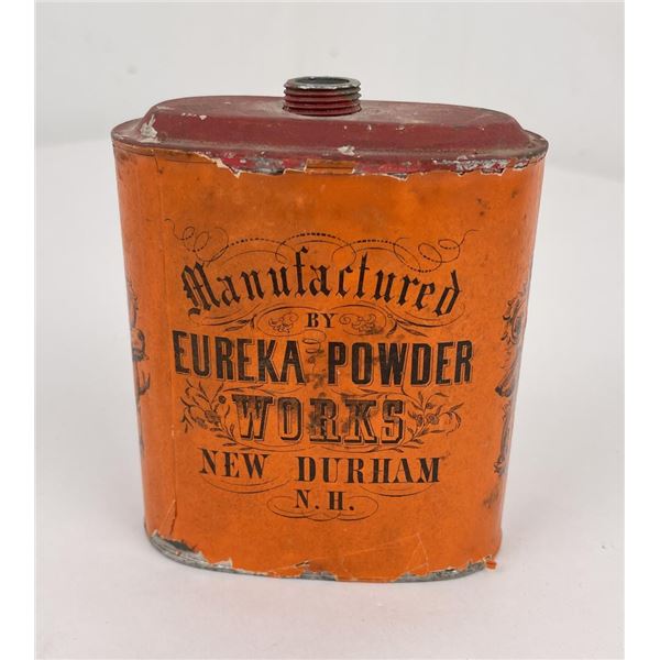 Eureka Powder Works Rifle Powder Tin Can