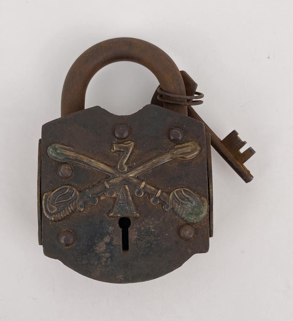 Reproduction 7th Cavalry Padlock Lock