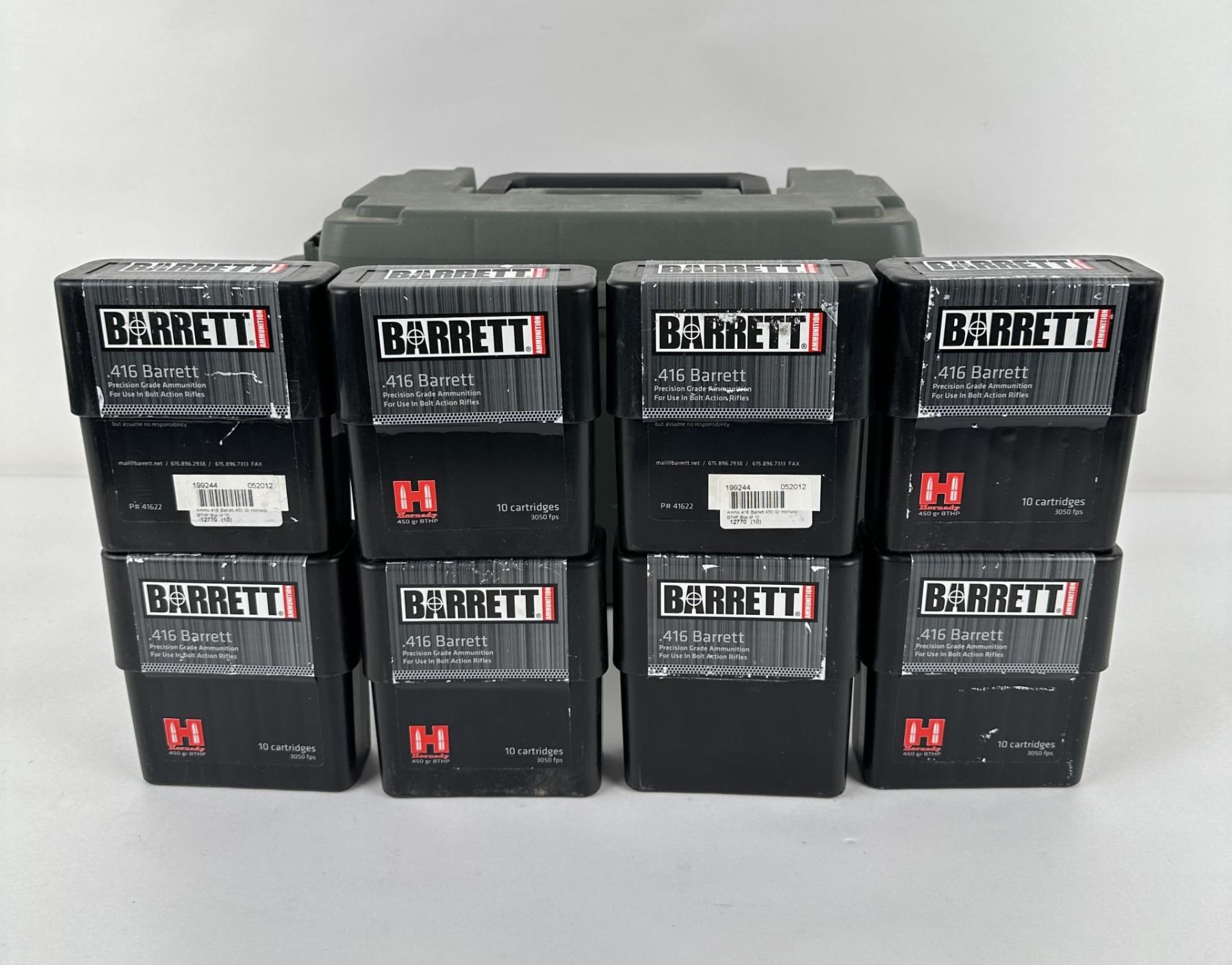 Barrett .416 450 Gr Hornady Rifle Ammo