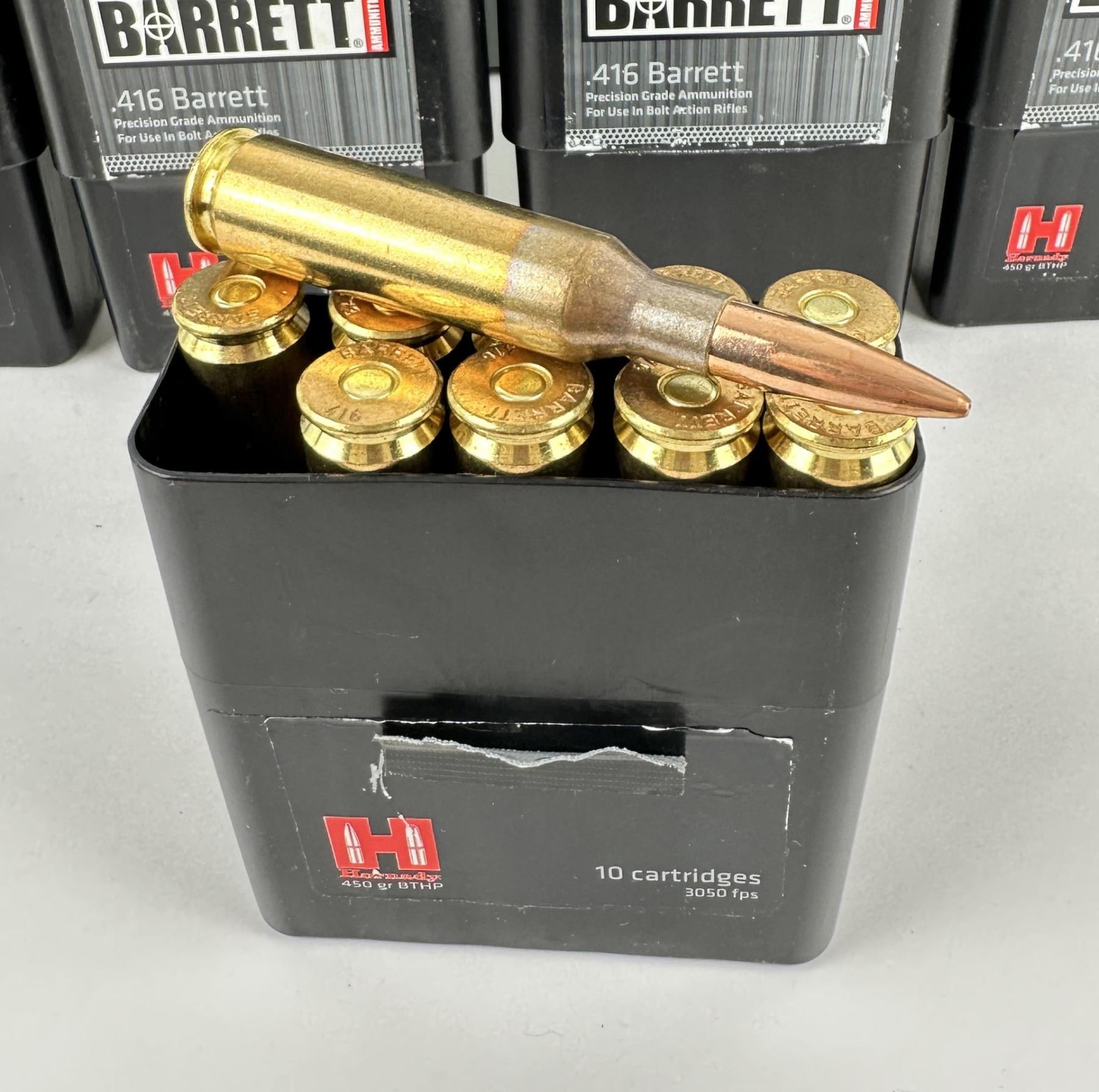 Barrett .416 450 Gr Hornady Rifle Ammo