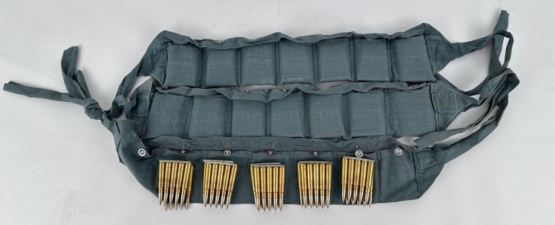 7.92x57mm Turkish Mauser Rifle Ammo Bandoleers