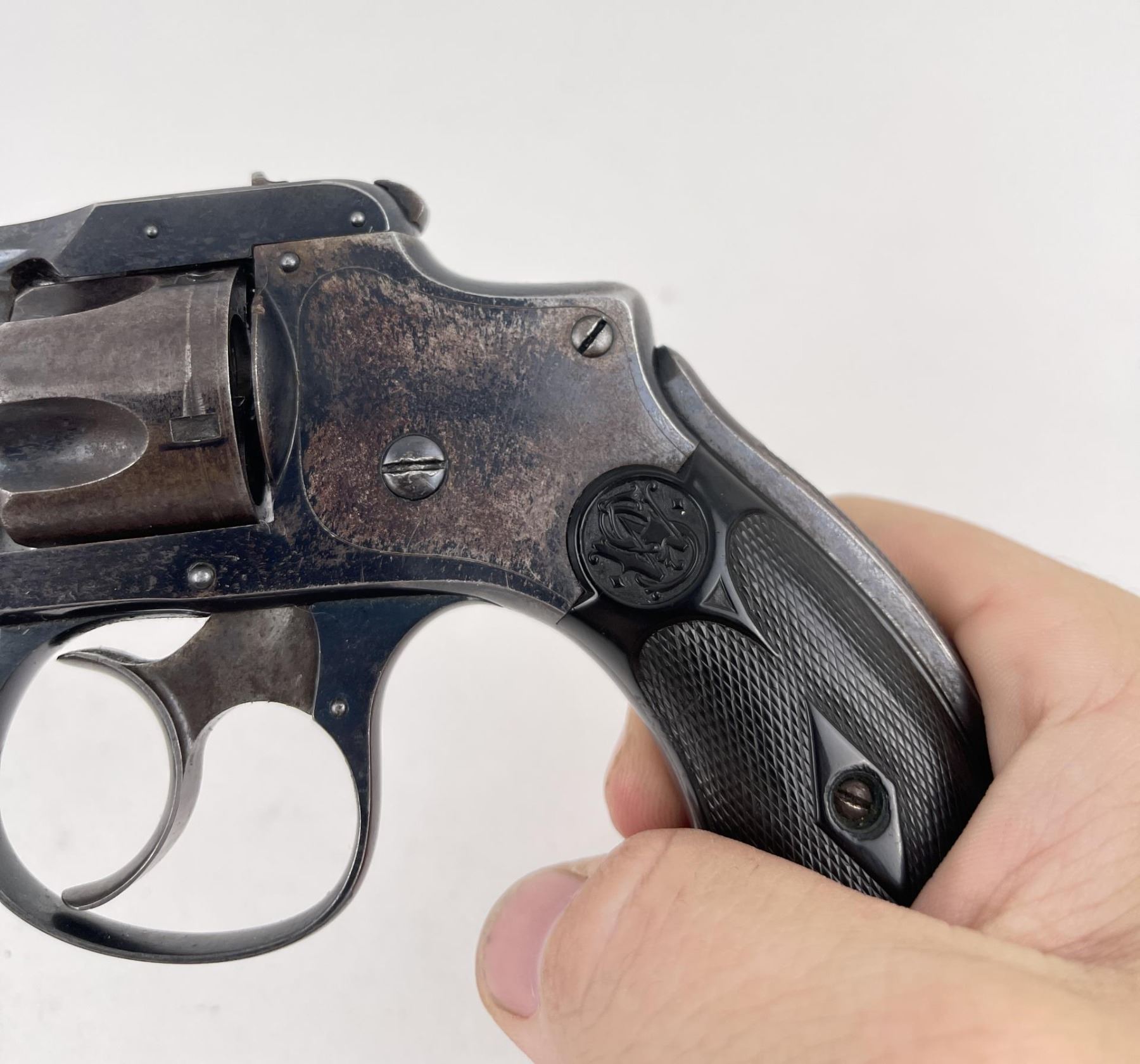 Smith & Wesson Safety Hammerless Revolver Pistol
