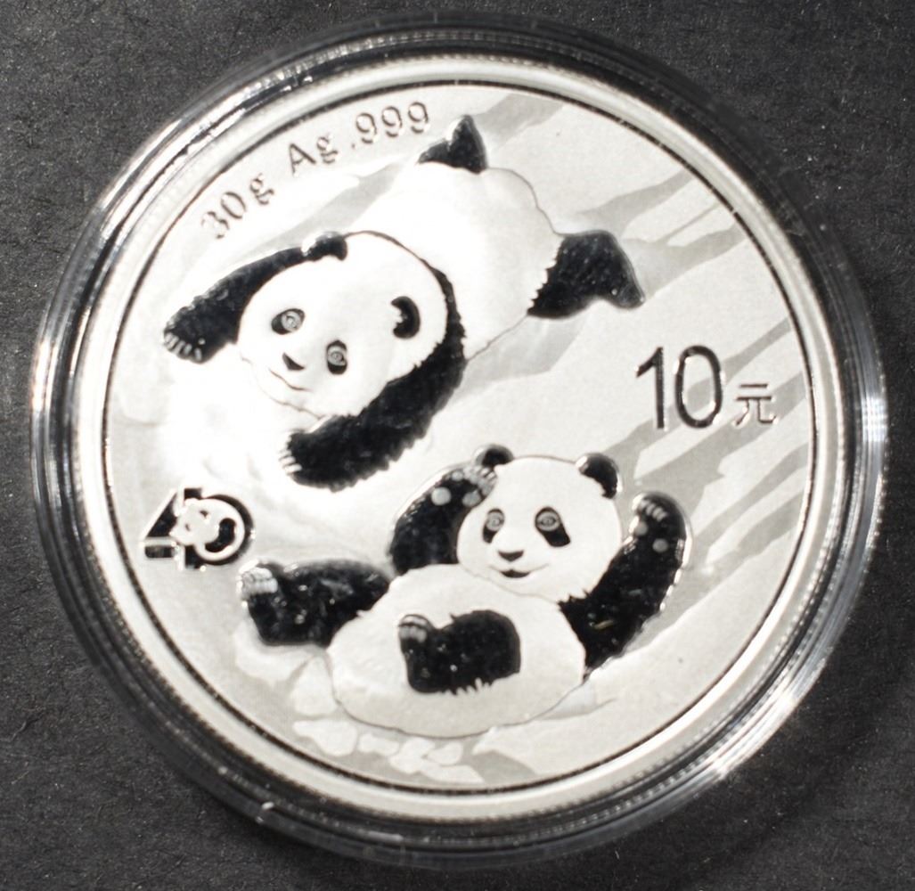2022 30g .999 SILVER CHINESE PANDA