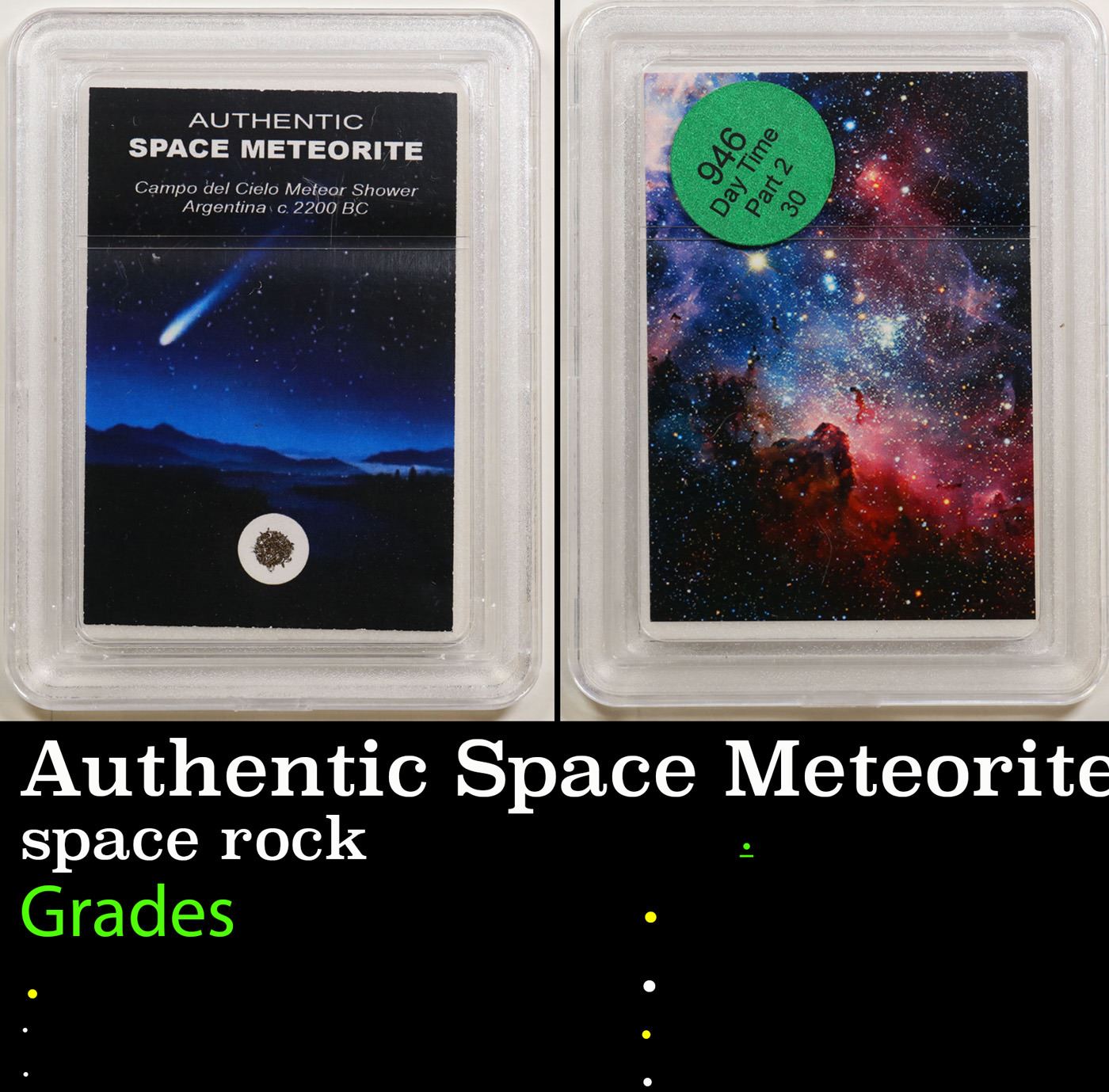 Authentic Space Meteorite Campo del Cieklo Meteor Shower Argentina c ...