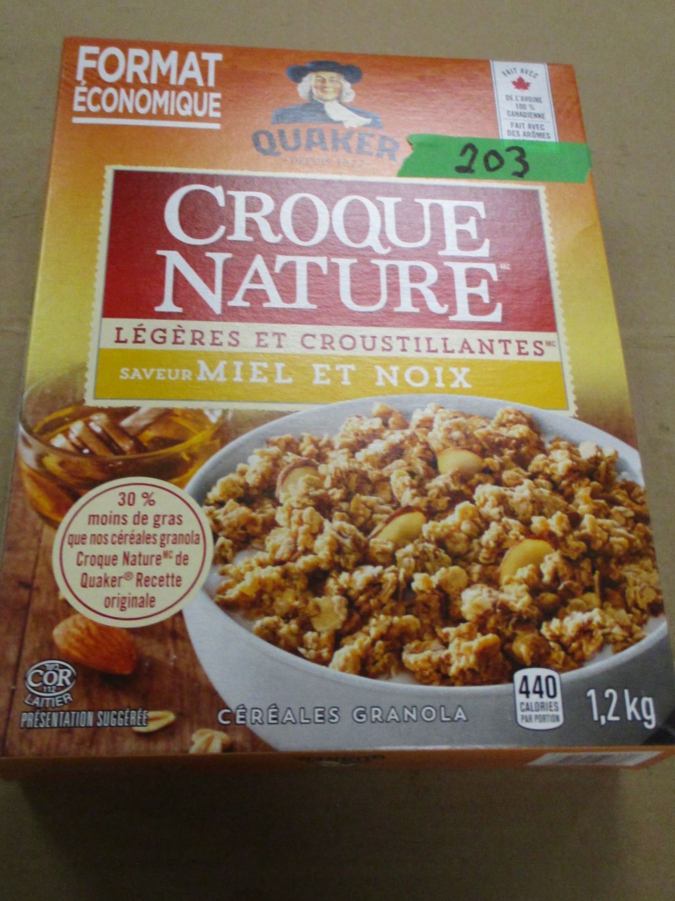 SHELF PULLS (AS IS): HARVEST CRUNCH LIGHT CEREAL (1.3 KG) - PER BOX