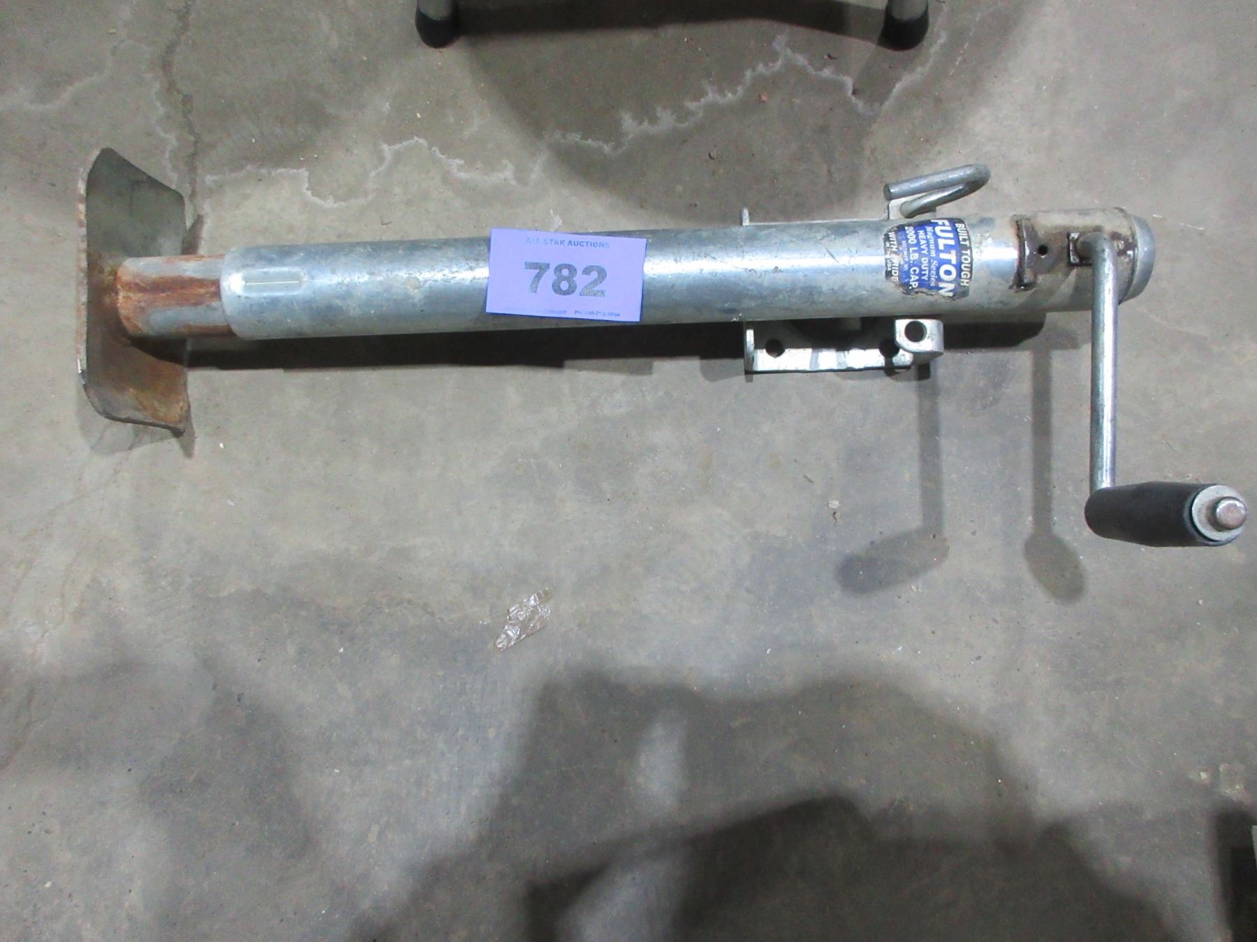 FULTON 2000 LB TRAILER JACK WITH CAP