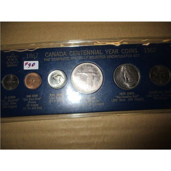 1967 CANADA CENTENNIAL SILVER COIN SET