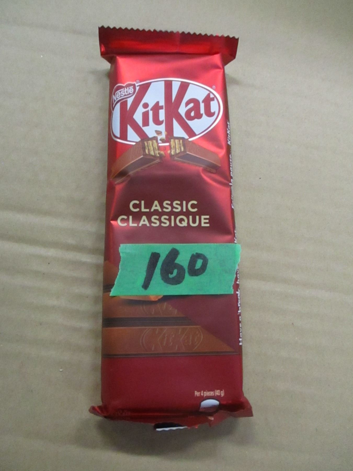 SHELF PULLS (AS IS): KIT KAT CLASSIC BAR (170G)