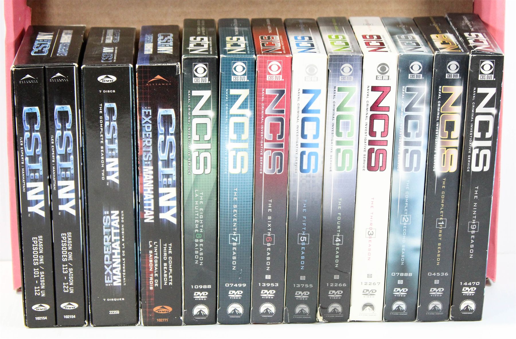 12 CSI & NCIS DVD SEASON SETS