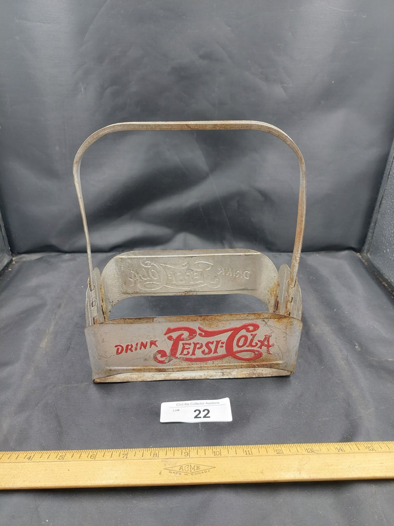 Vintage Double Dot Pepsi Bottle Holder