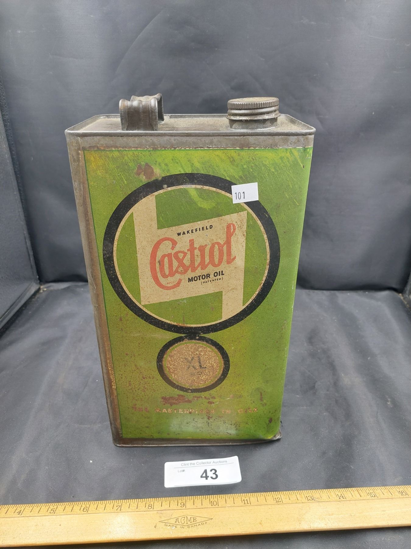 Vintage Castrol Tin