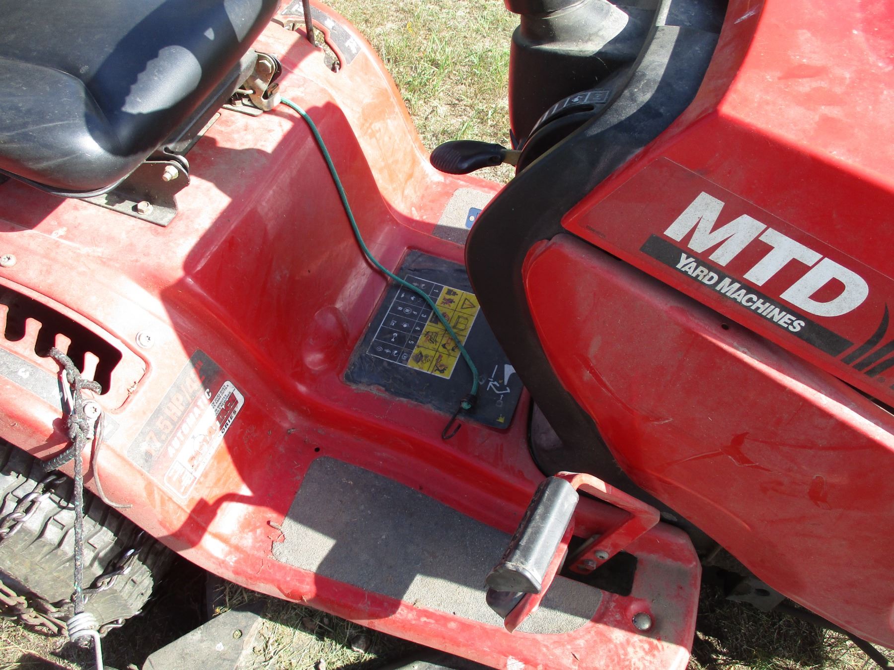 Yard Machines MTD Riding Lawn Mower With Mower Deck Bodnarus Yard Machines MTD Riding Lawn Mower With Mower Deck Bodnarus