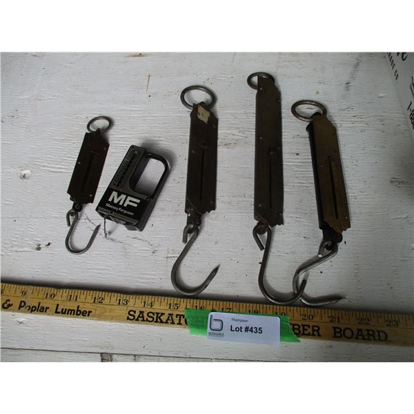 5 Vintage Scales 1 Massey Ferguson Bodnarus Auctioneering