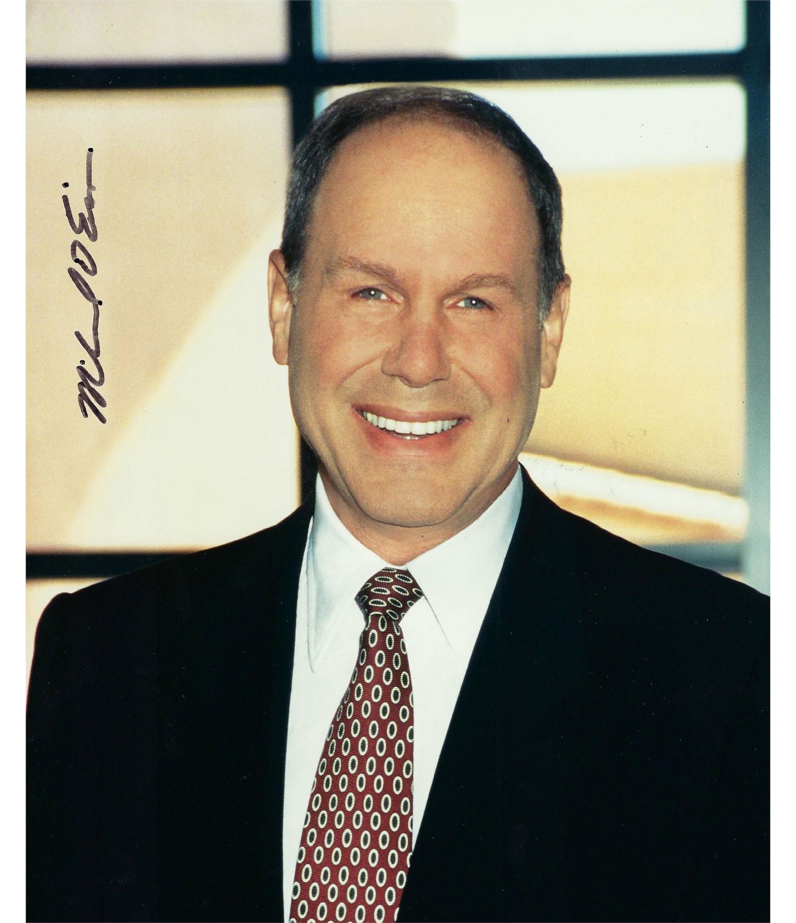 Disney CEO Michael Eisner signed photo