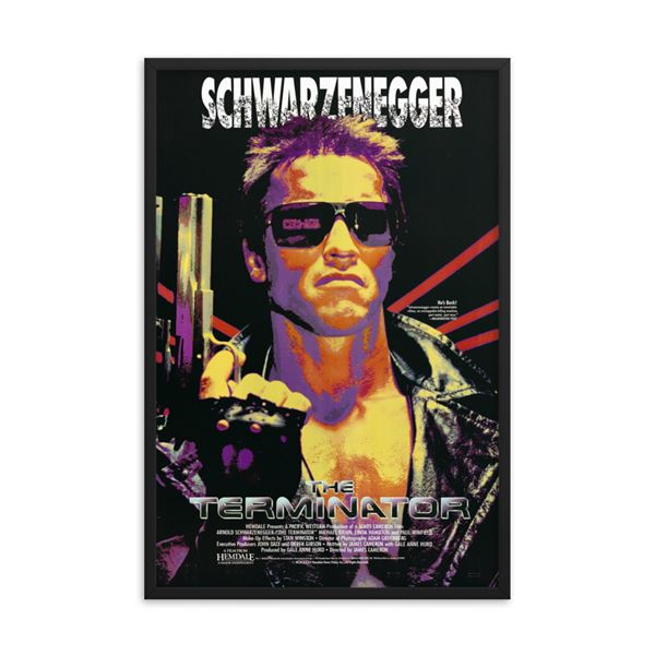 The Terminator 1991 REPRINT movie poster REPRINT