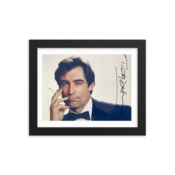 James Bond Timothy Dalton signed photo REPRINT