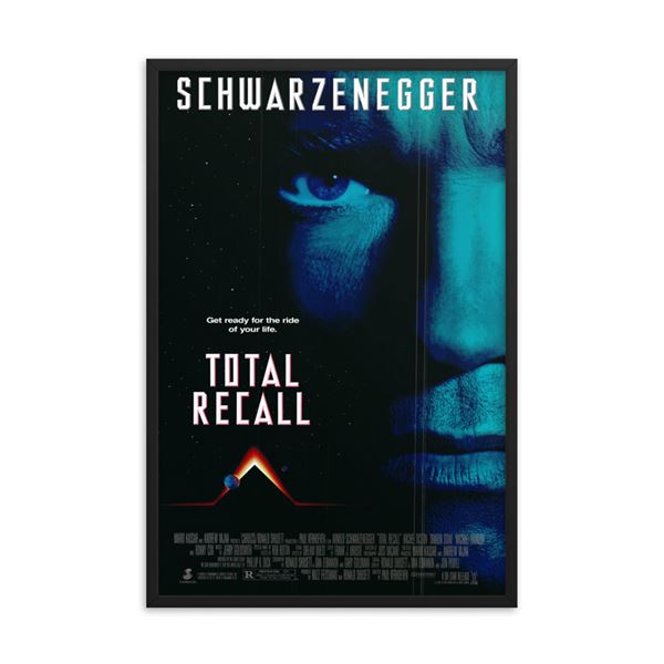 Total Recall 1990 REPRINT poster REPRINT