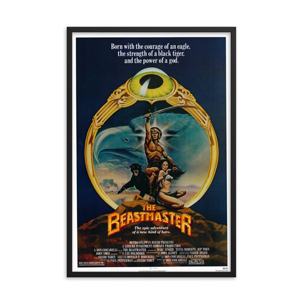 The Beastmaster 1982 REPRINT movie poster REPRINT