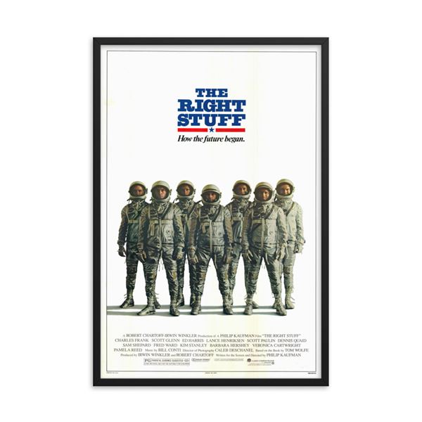 The Right Stuff 1983 REPRINT movie poster REPRINT