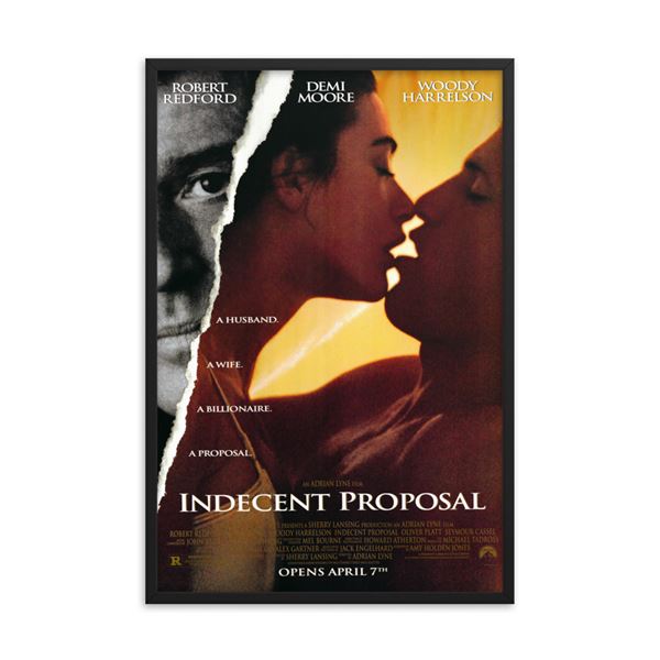 Indecent Proposal 1993 REPRINT poster REPRINT