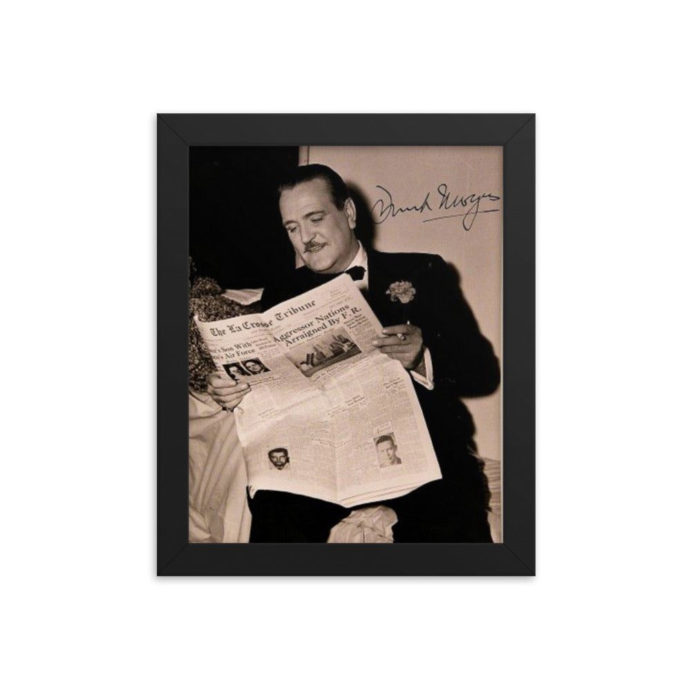 Wizard of Oz Frank Morgan signed REPRINT