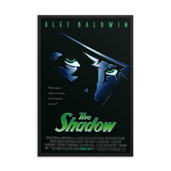 The Shadow 1994 REPRINT movie poster REPRINT