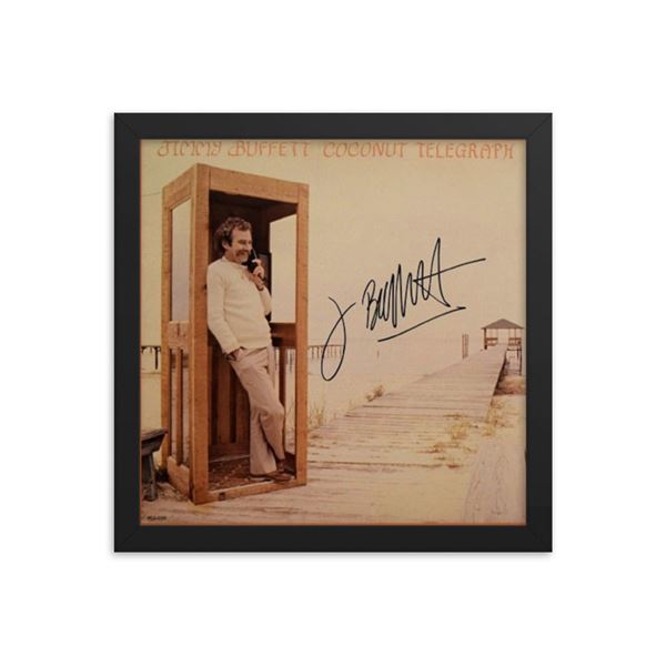 Jimmy Buffett signed Album REPRINT