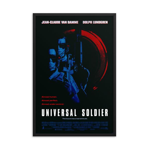Universal Soldier 1992 REPRINT poster REPRINT