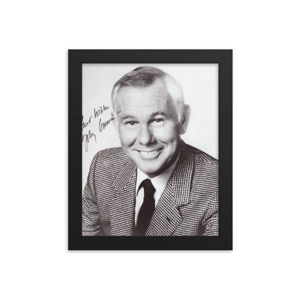 Johnny Carson signed photo REPRINT