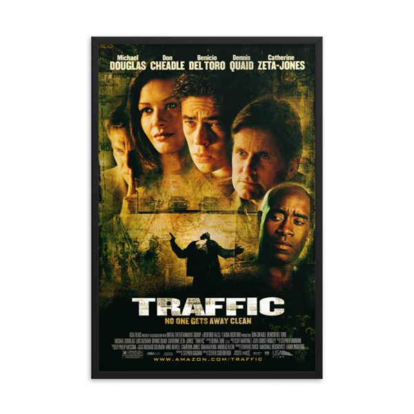 Traffic 2000 REPRINT movie poster REPRINT