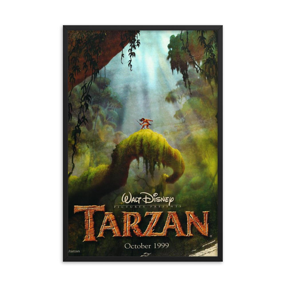 Tarzan 1999 REPRINT British quad poster REPRINT