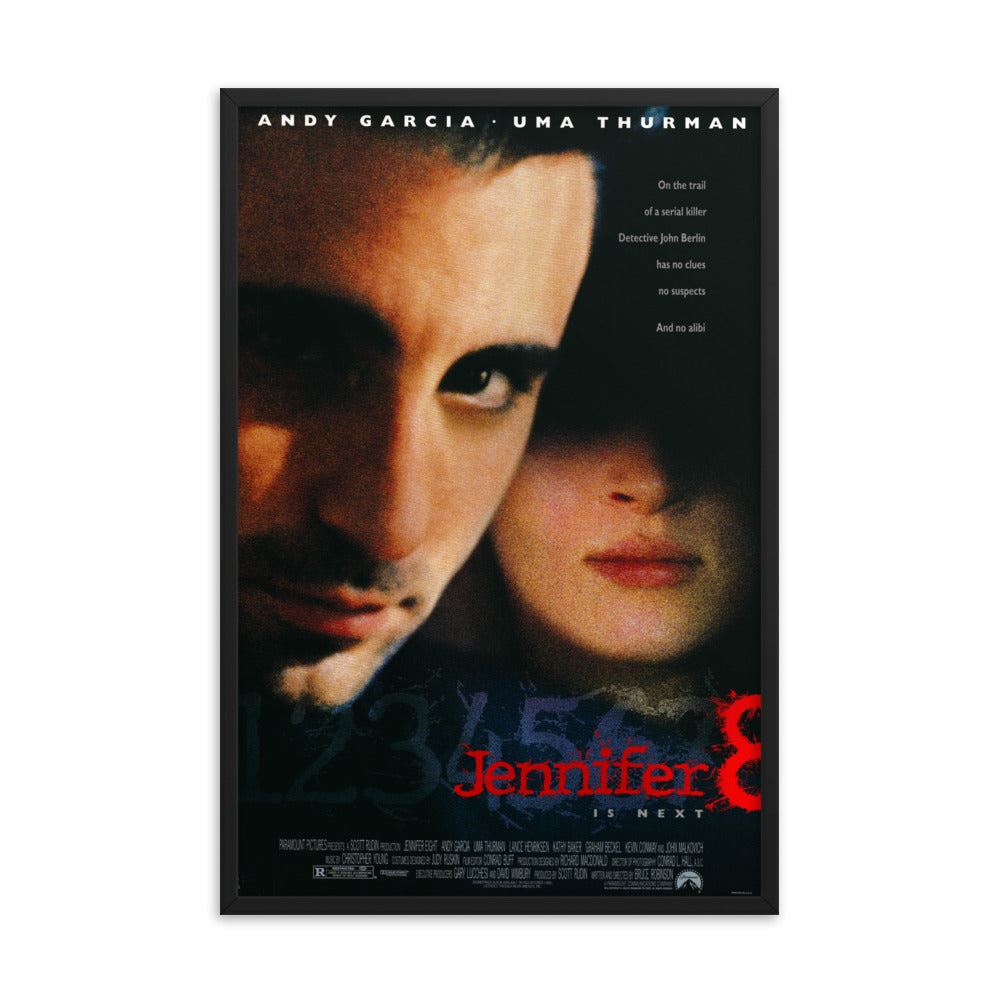 Jennifer 8 1992 REPRINT movie poster REPRINT