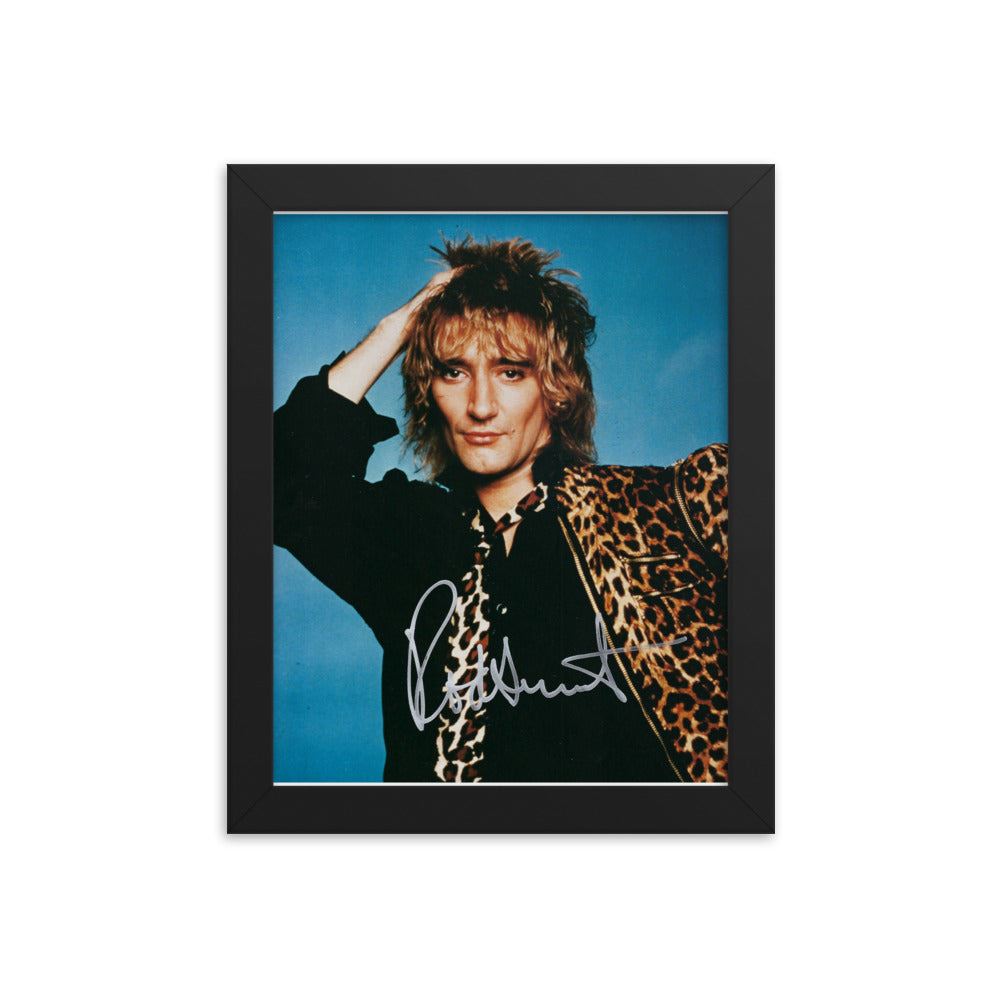 Rod Stewart signed photo REPRINT