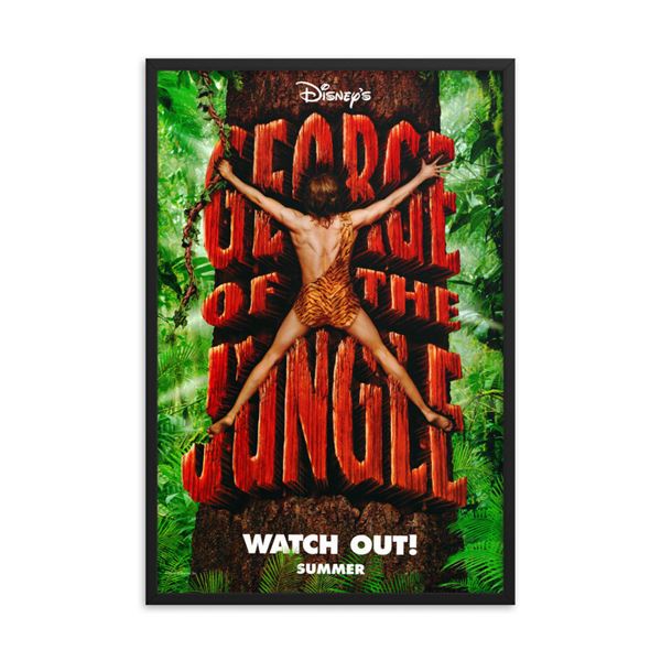 George of the Jungle 1997 REPRINT poster REPRINT