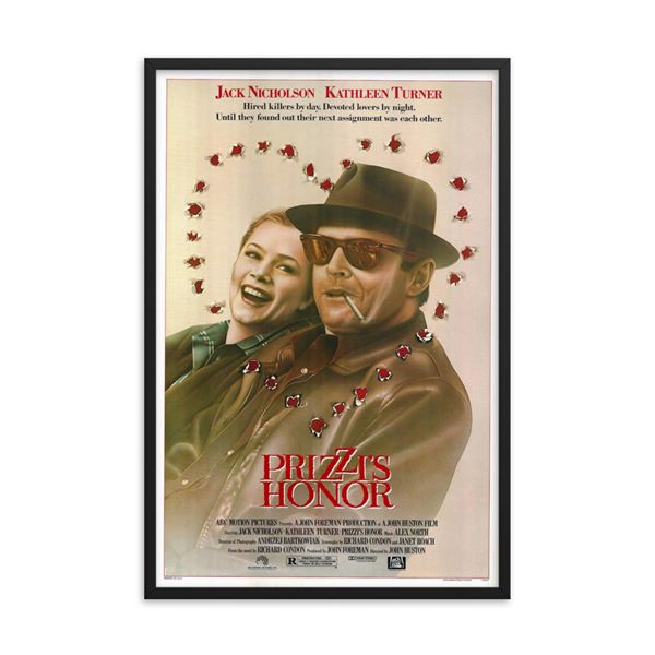 Prizzi's Honor 1985 REPRINT movie poster REPRINT