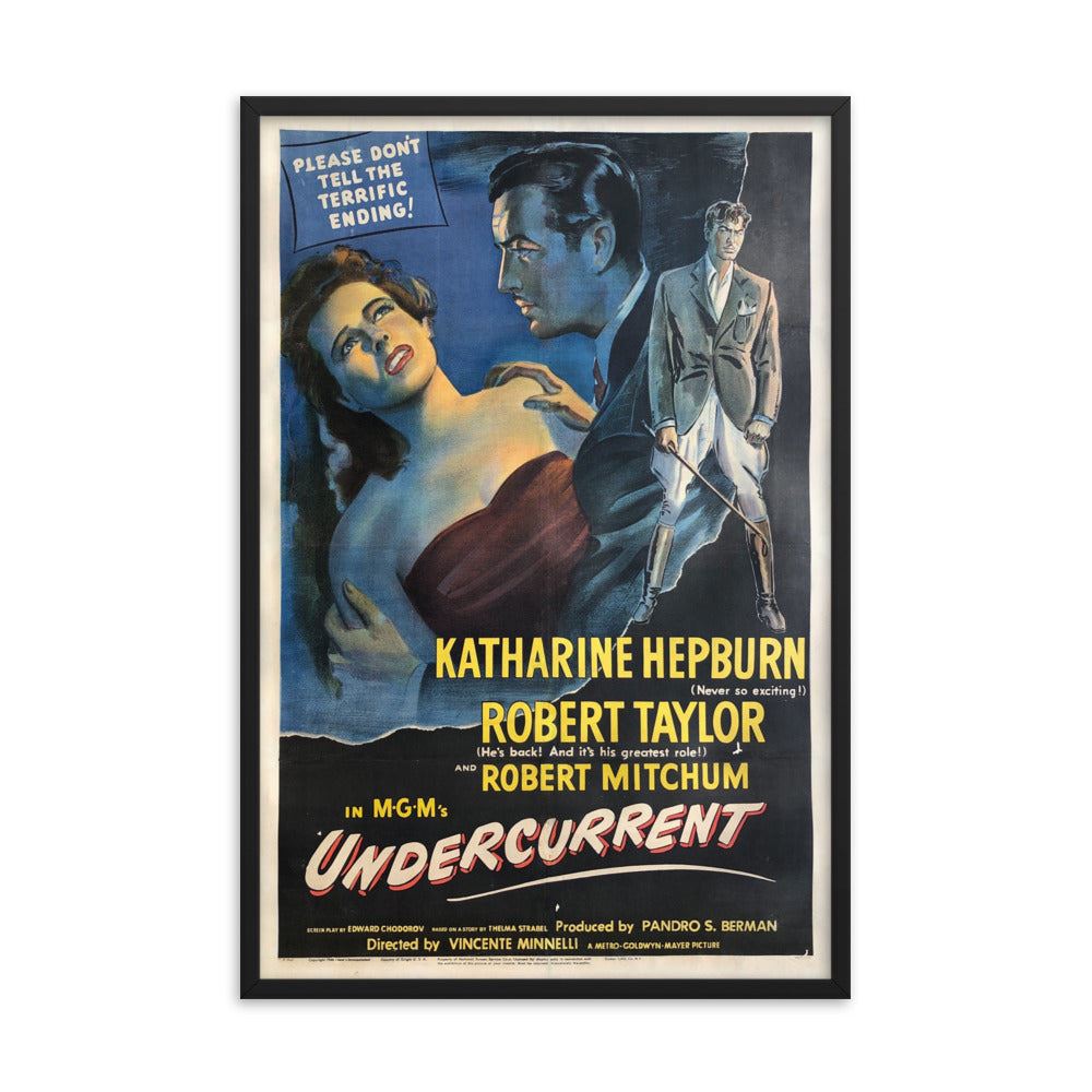 Undercurrent 1946 REPRINT Poster