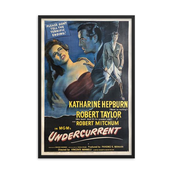 Undercurrent 1946 REPRINT Poster