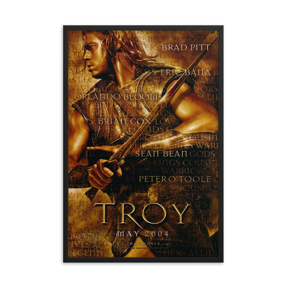 Troy 2004 REPRINT poster