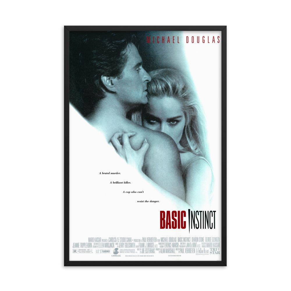 Basic Instinct 1992 REPRINT poster