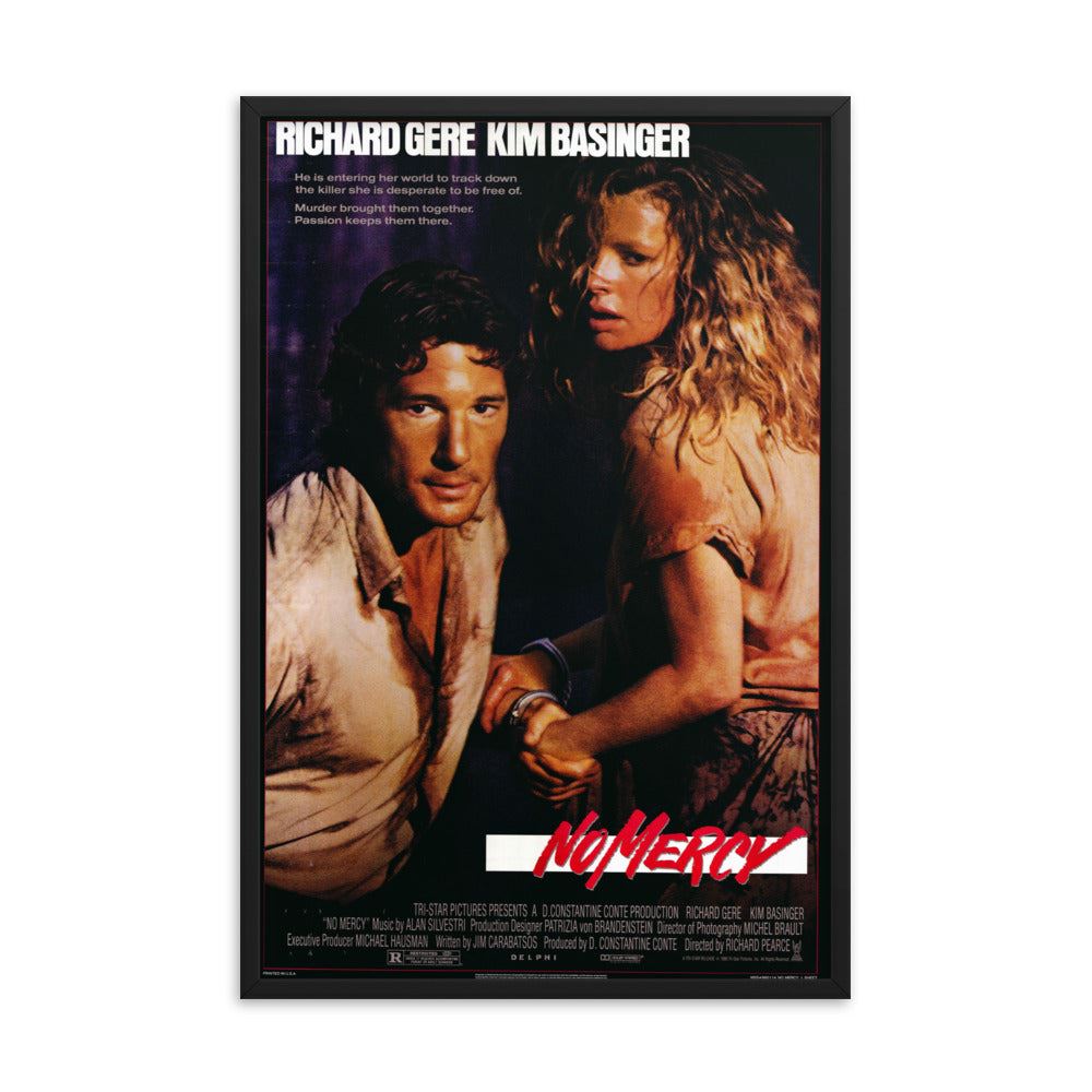 No Mercy 1986 REPRINT poster