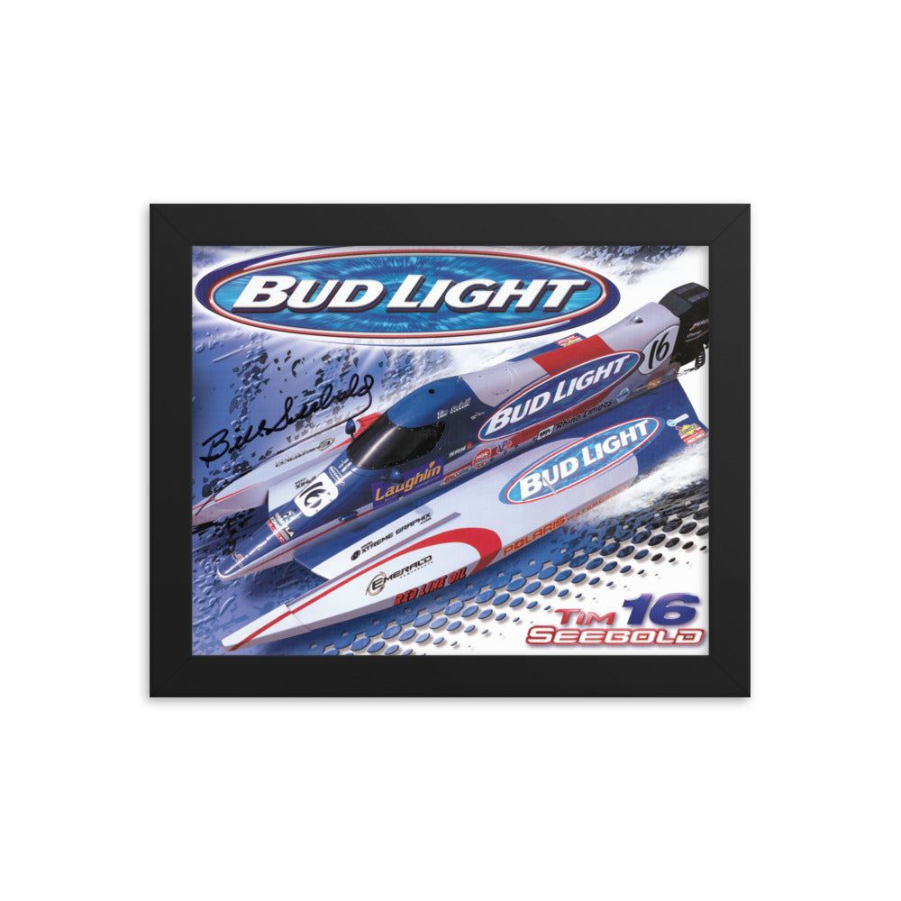 Bill Seebold signed photo REPRINT