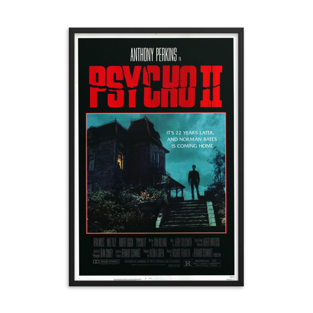 Psycho II 1983 REPRINT poster
