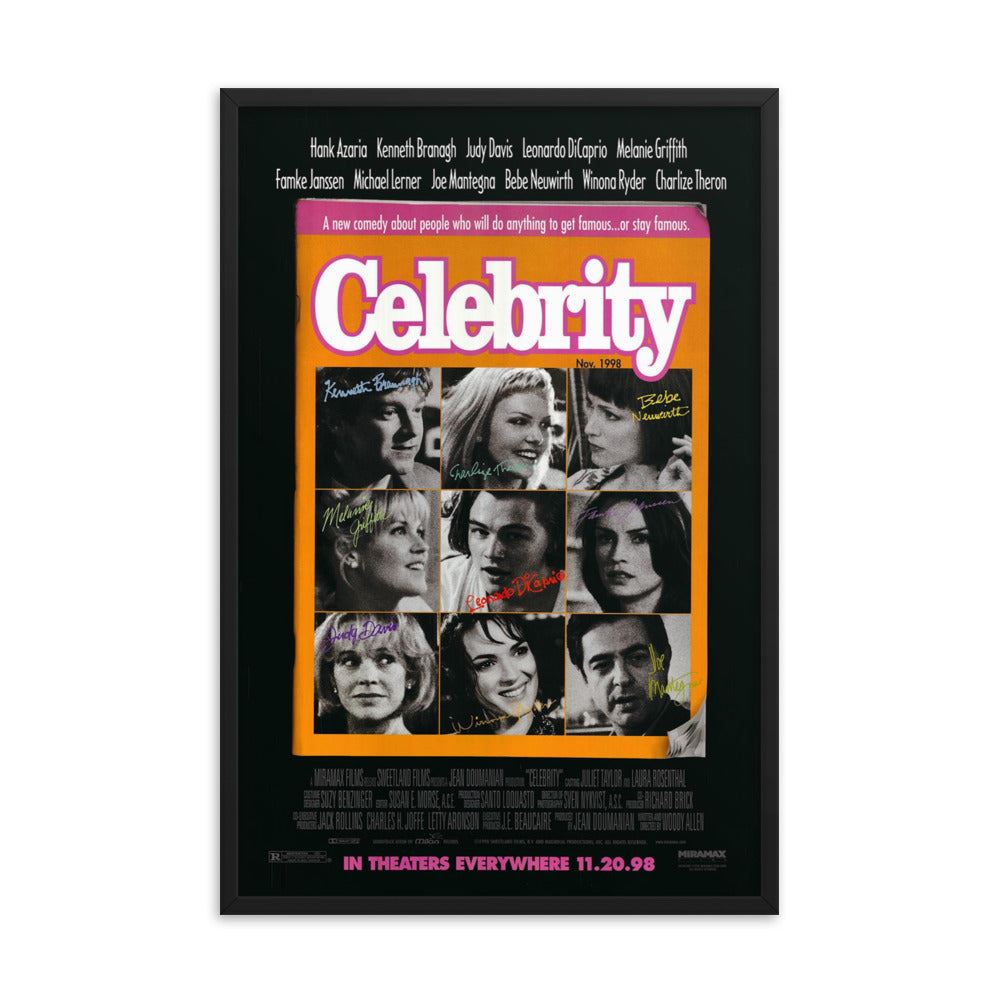 Celebrity 1998 REPRINT poster
