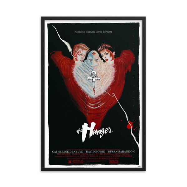 The Hunger 1983 REPRINT poster