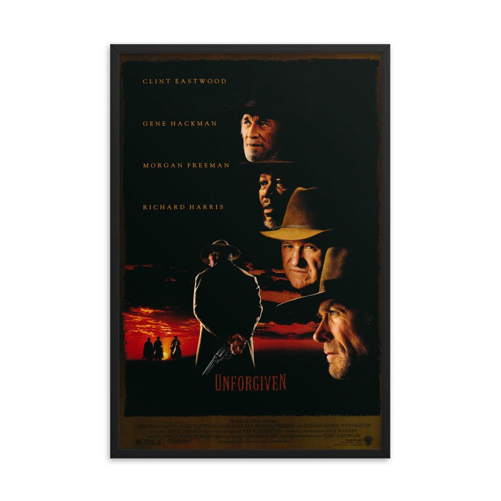 Unforgiven 1992 REPRINT poster