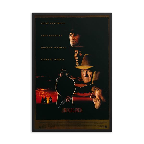 Unforgiven 1992 REPRINT poster