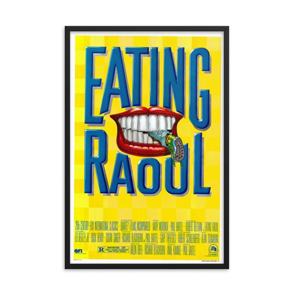 Eating Raoul 1982 REPRINT poster