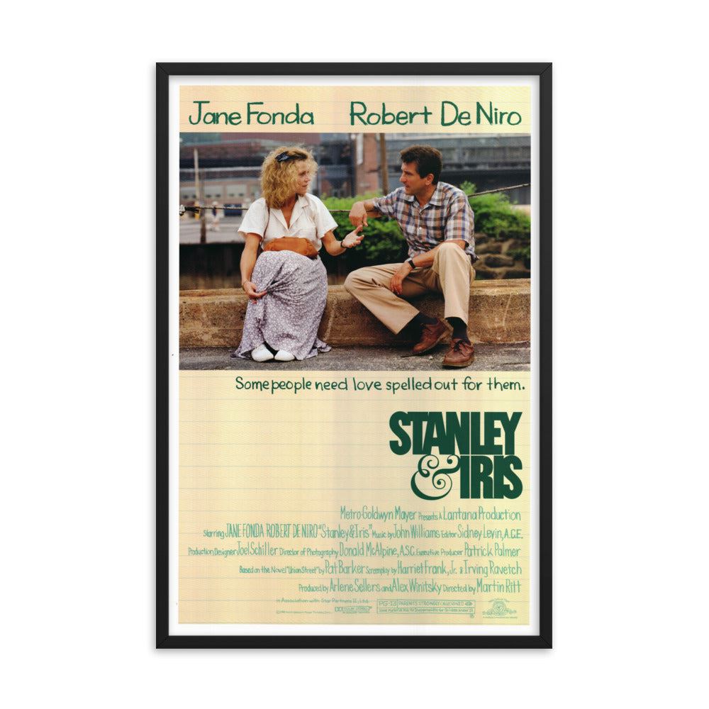 Stanley & Iris 1989 REPRINT poster